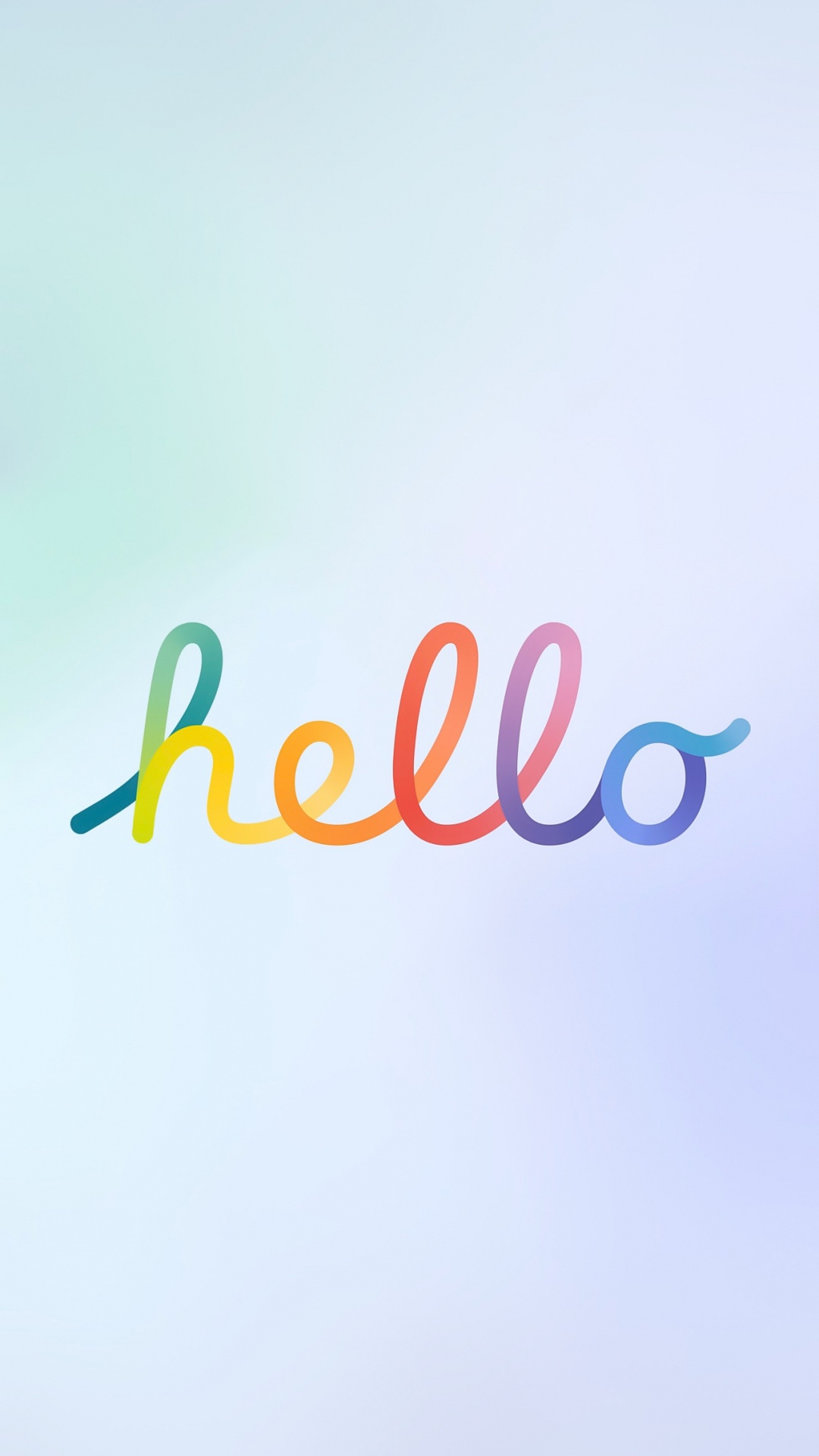 {New 2021 iMac announcement wallpaper “hello” image for iPhone iPhone ...