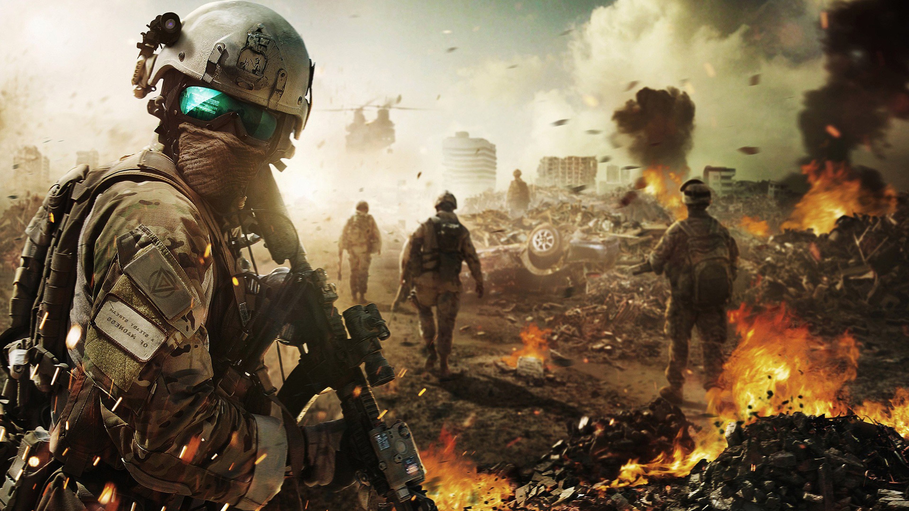 Les Fonds D’écran Soldat, Jeu Pc, Pixel, Catastrophe, Guerre 4K Ultra ...