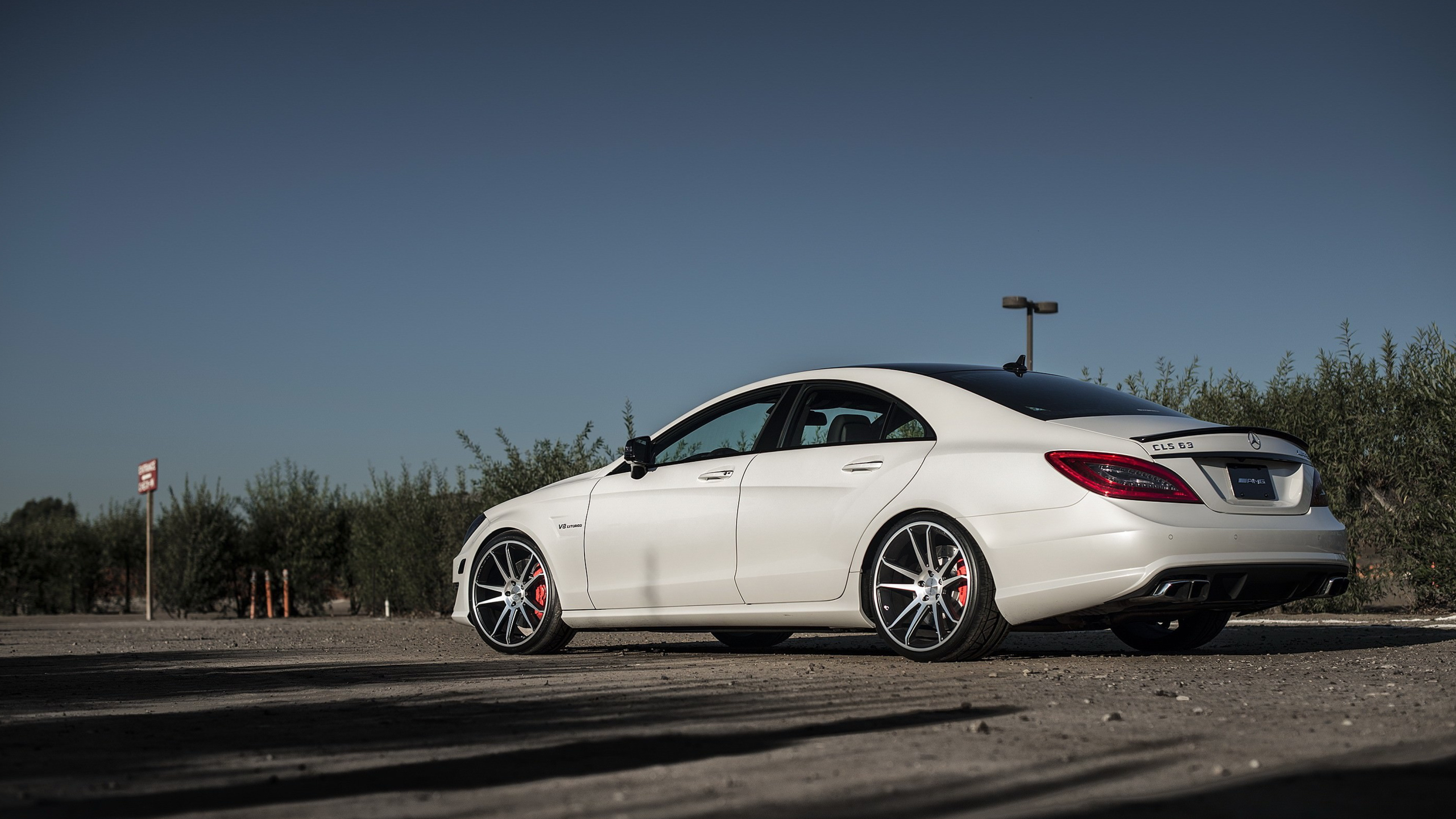 Wallpaper White Mercedes Benz Coupe on Road During Daytime, 4K Ultra HD ...