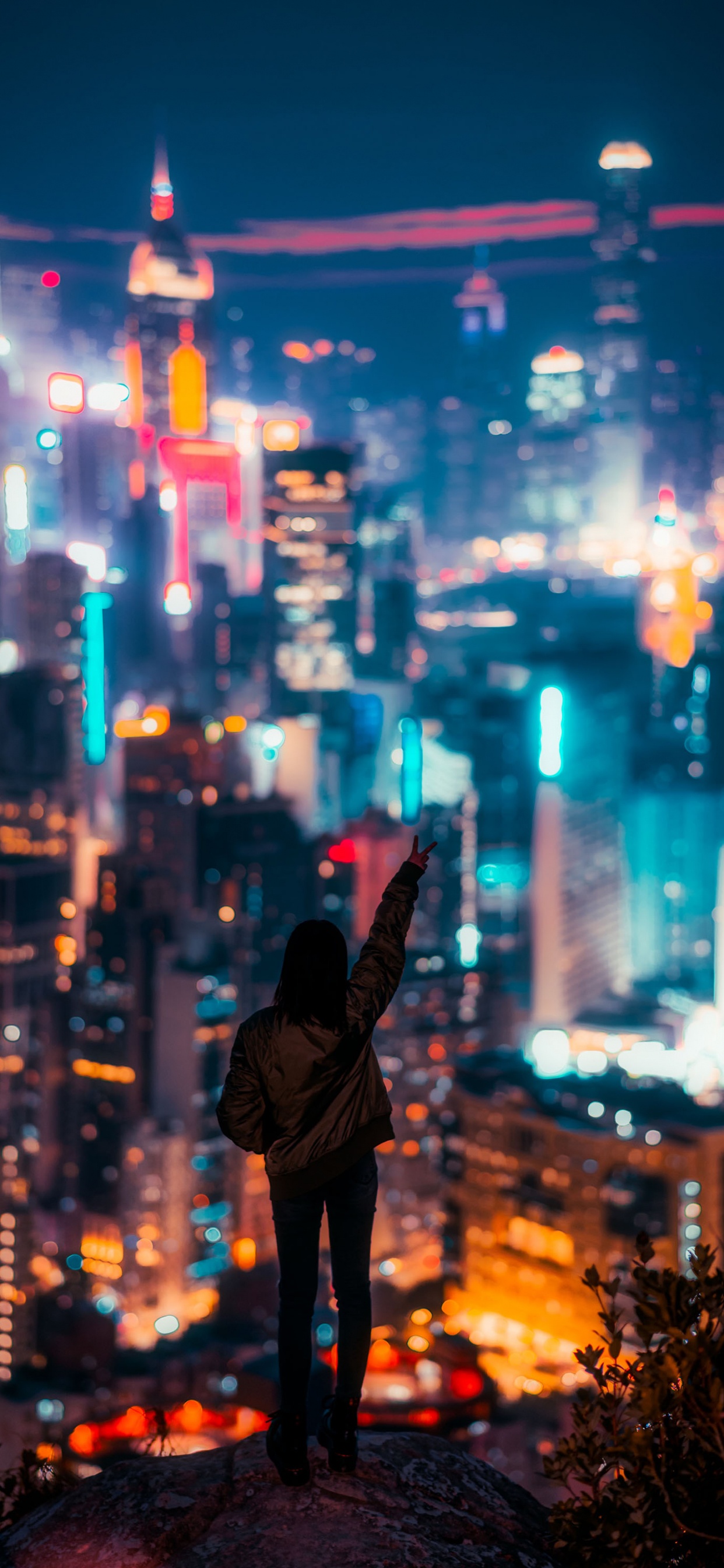 {城市景观, 播放列表, 唱, 吓人的, 电力 iPhone XS Max 壁纸，1242x2688 市 图片，桌面背景和图片。