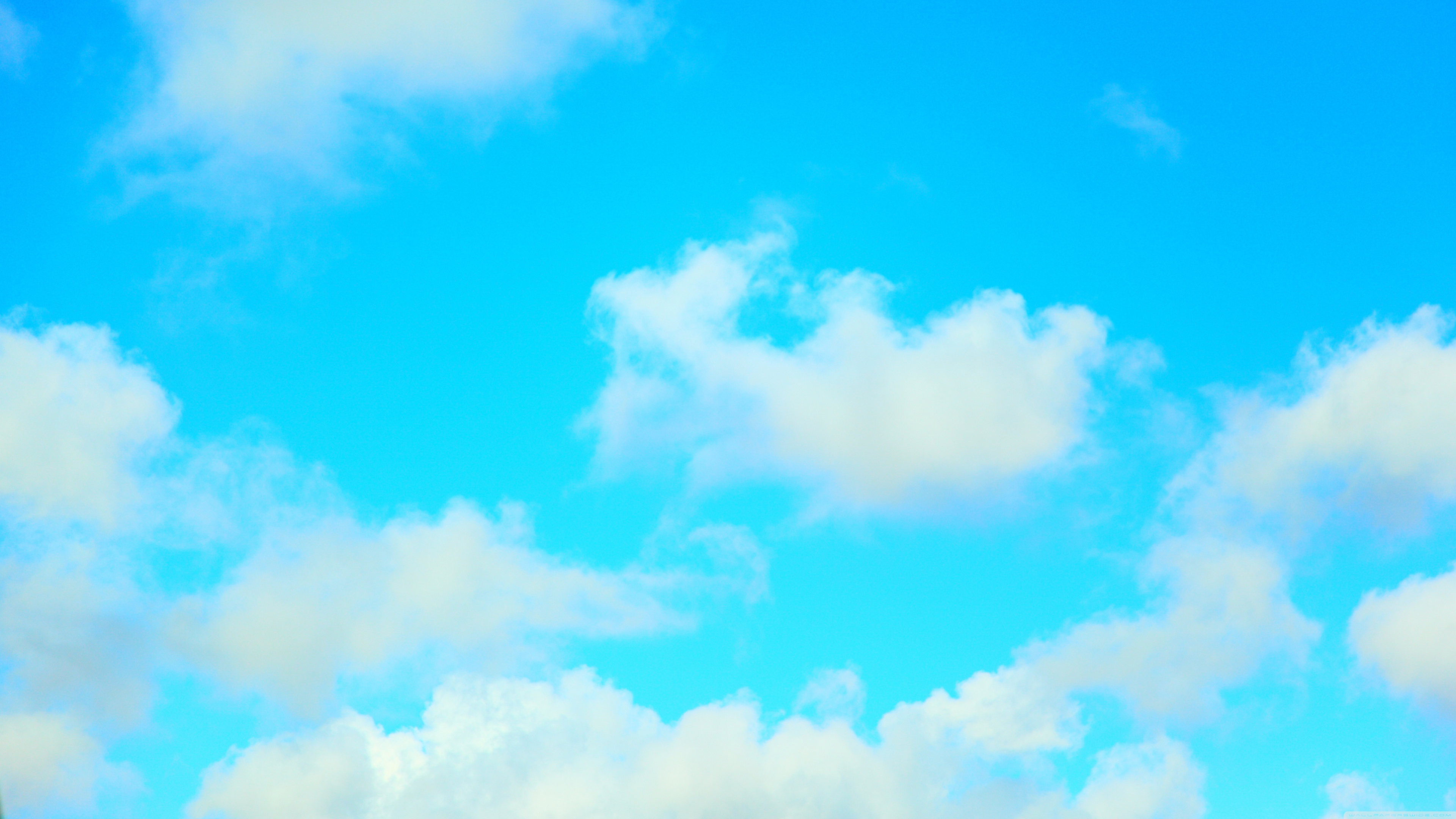 Fondos de Pantalla Nubes Blancas y Cielo Azul Durante el Día 4K Ultra ...