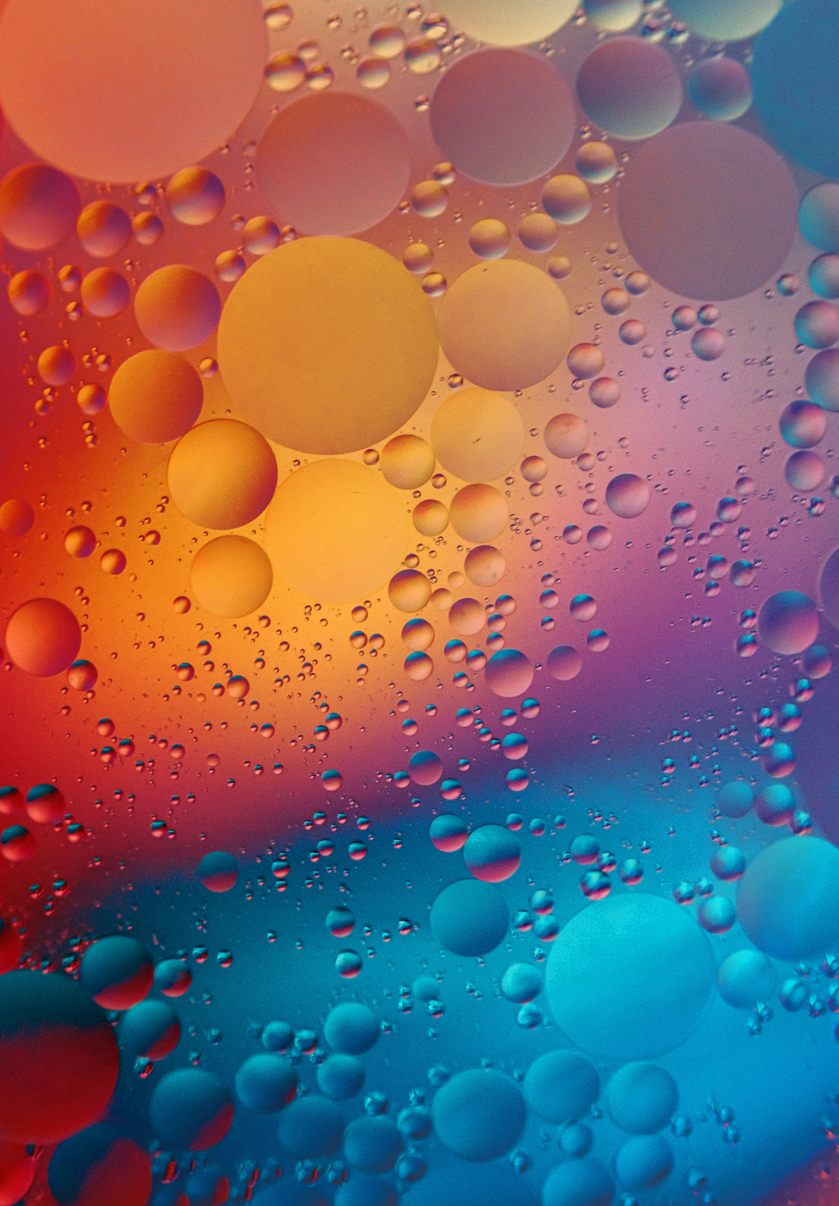 Les Fonds D’écran Papier Peint à Bulles, Bulle, Color, Eau, la Pureté ...