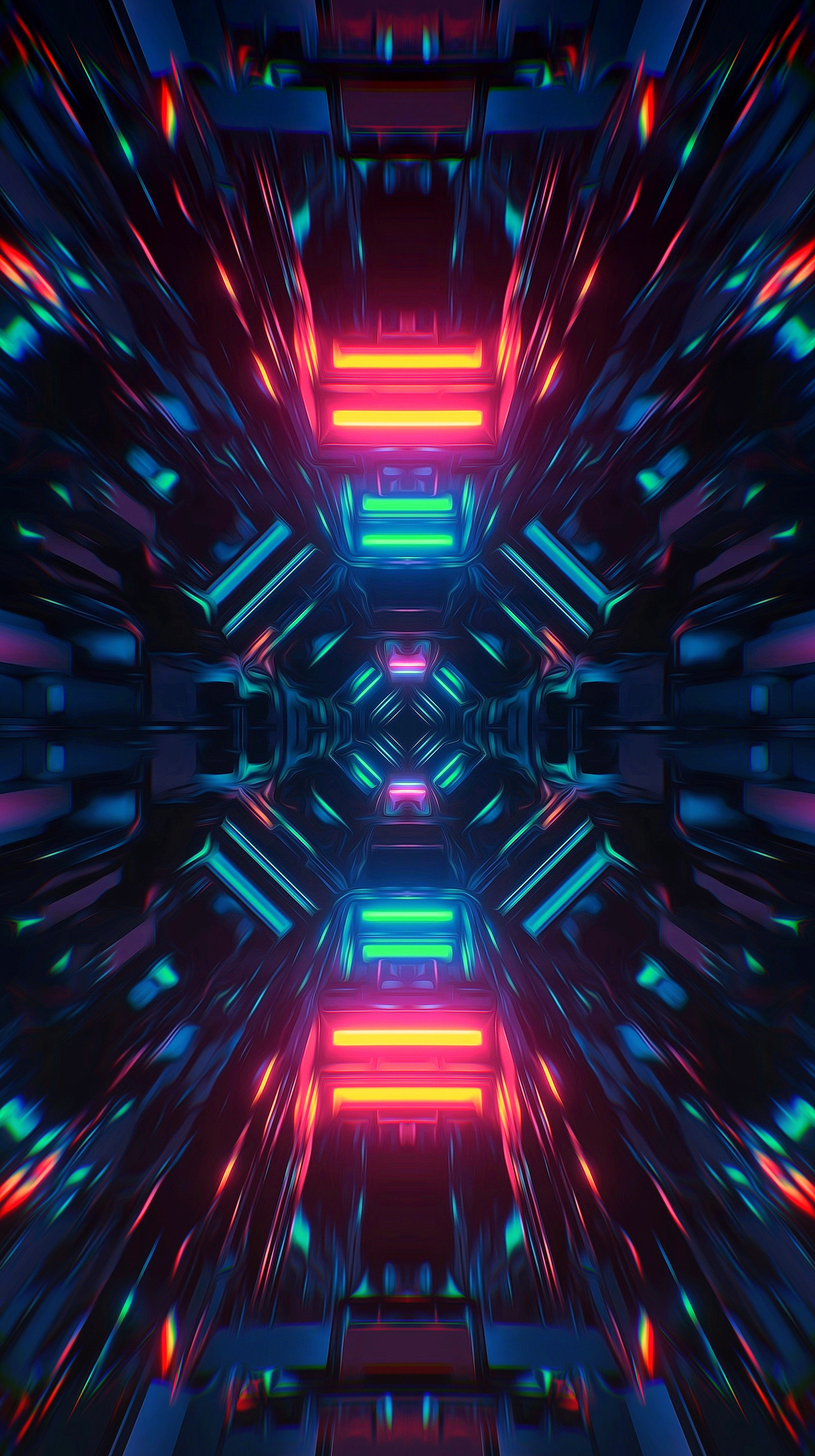 Wallpaper Light, Fractal Art, Symmetry, Art, Visual Effect Lighting ...