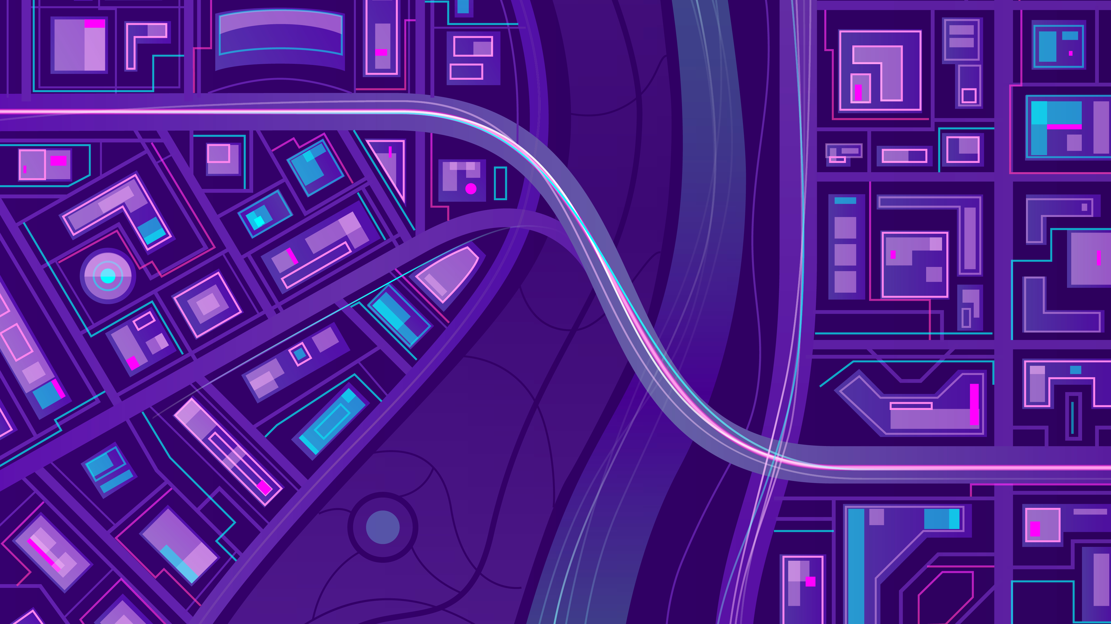 Wallpaper 1980s, Vaporwave, Map, Illustration, Vector Graphics ...