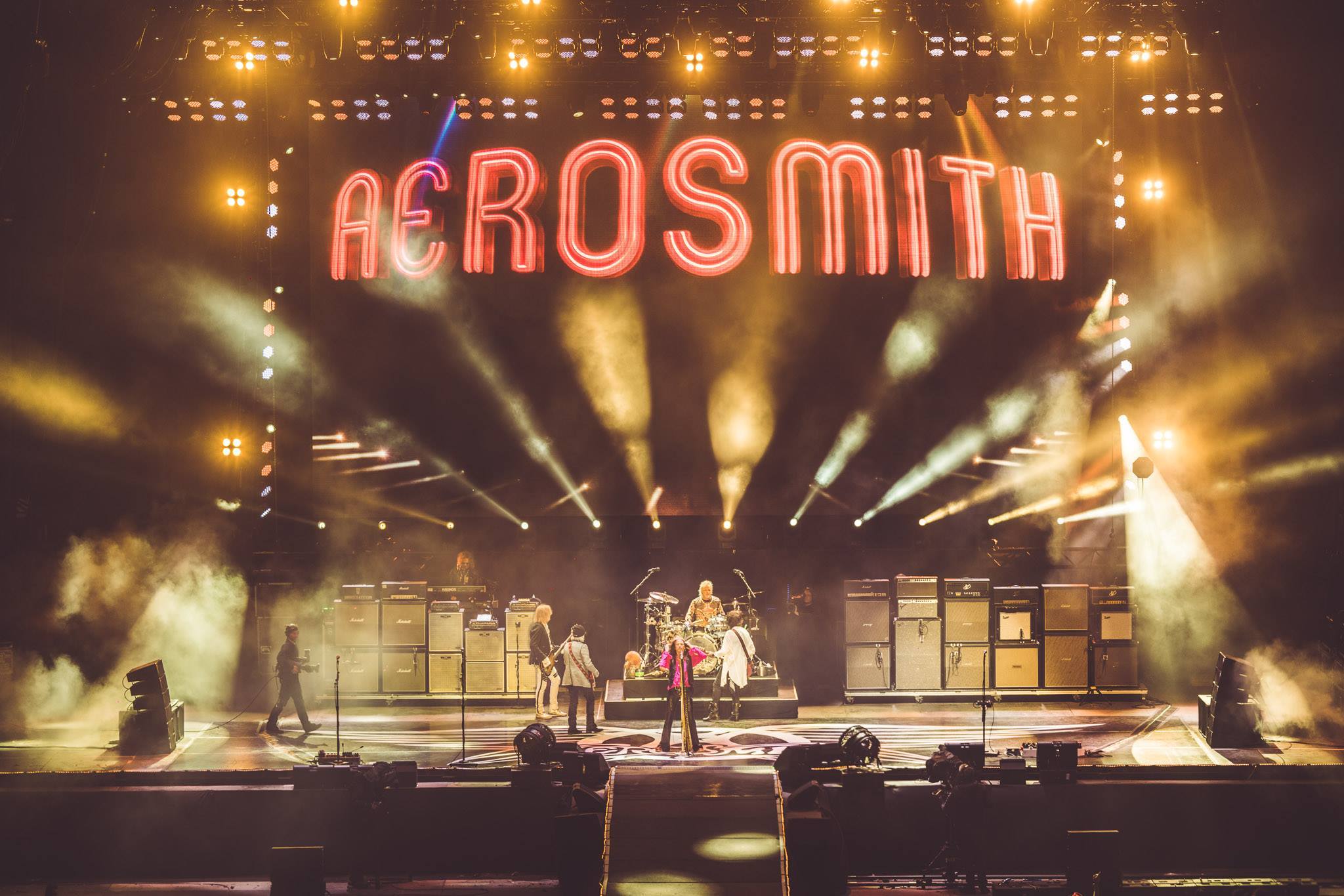 Wallpaper Stage, Aerosmith, Concert, Hard Rock, Performance, Background ...