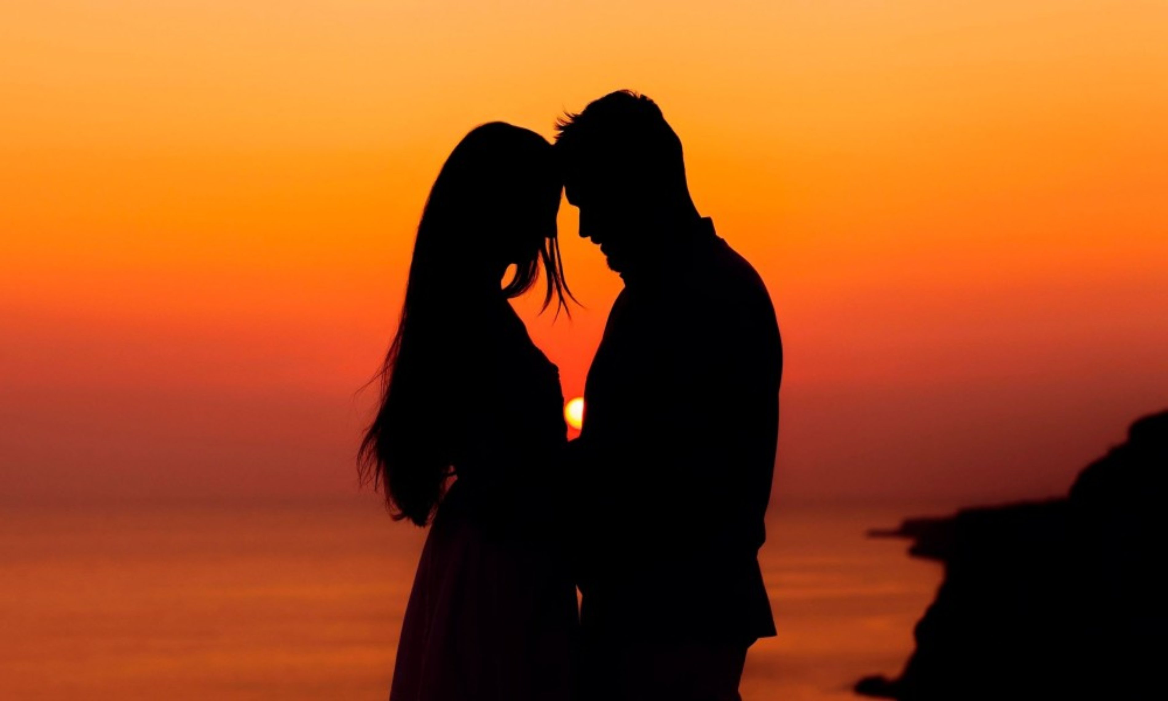 Wallpaper Couple, Romance, People in Nature, Love, Silhouette ...