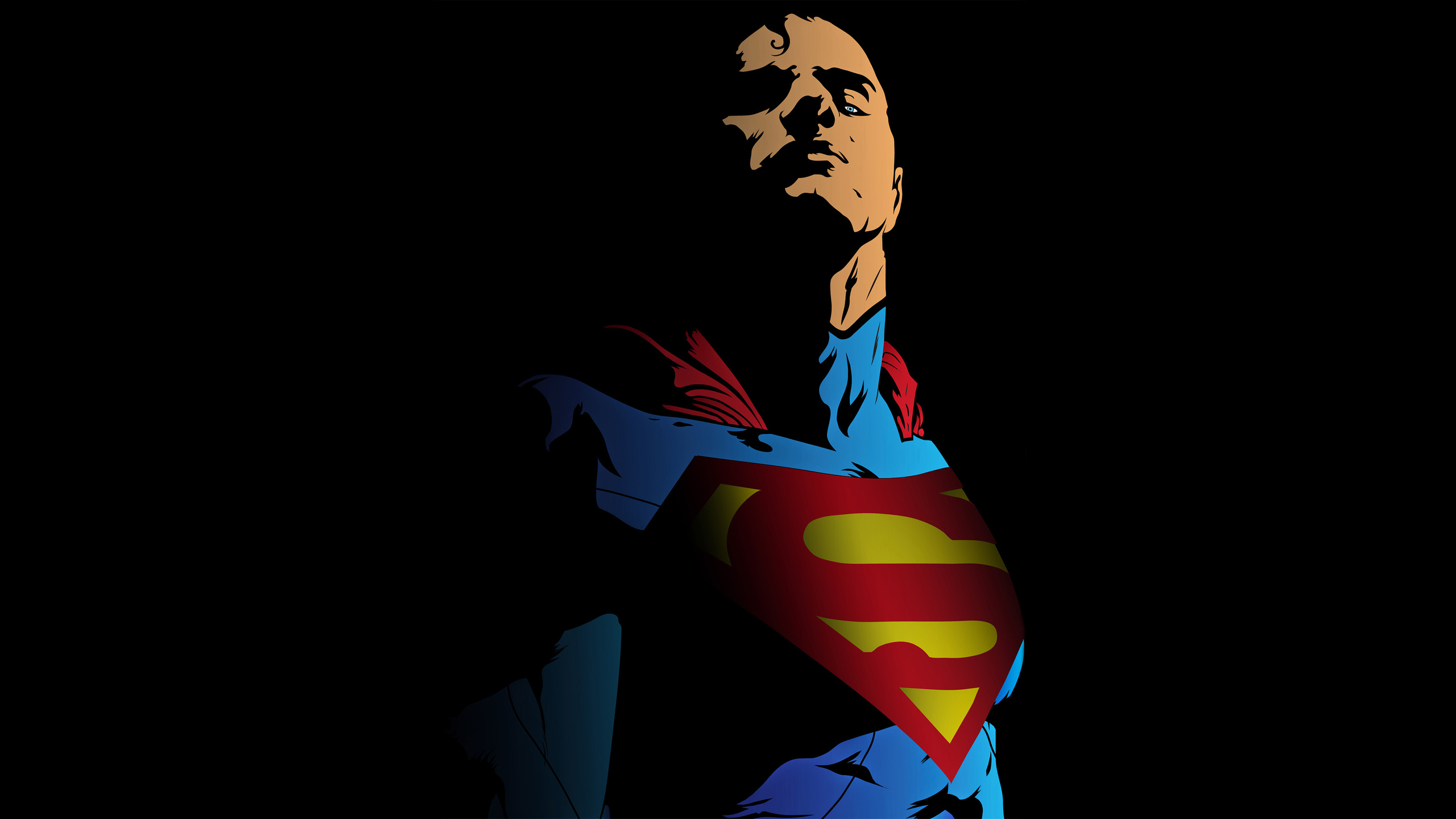 Wallpaper Man in Blue and Red Shirt Illustration, Background - Download ...