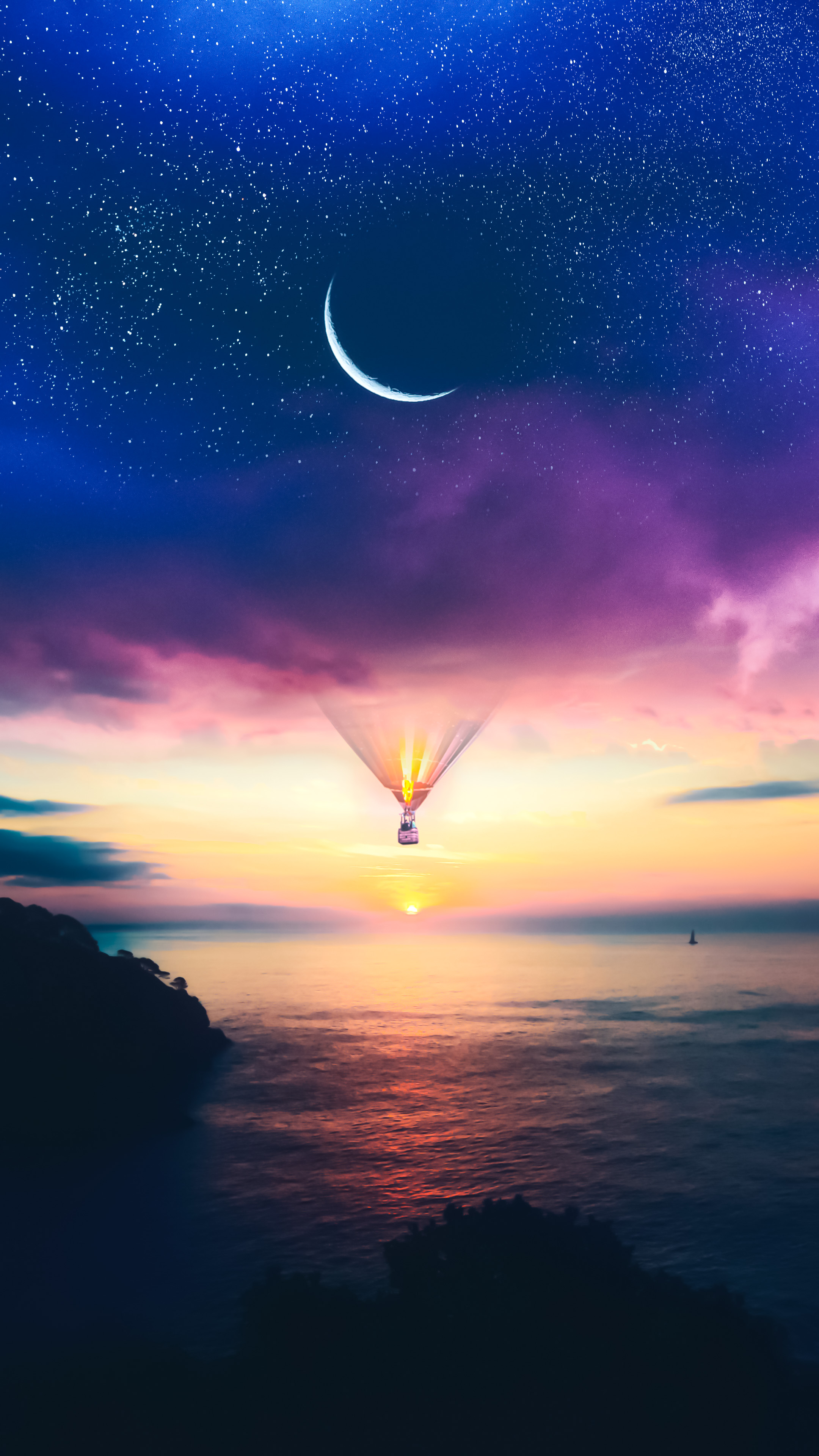 Wallpaper Nature, Android, Smartphone, Water, Atmosphere, Background ...