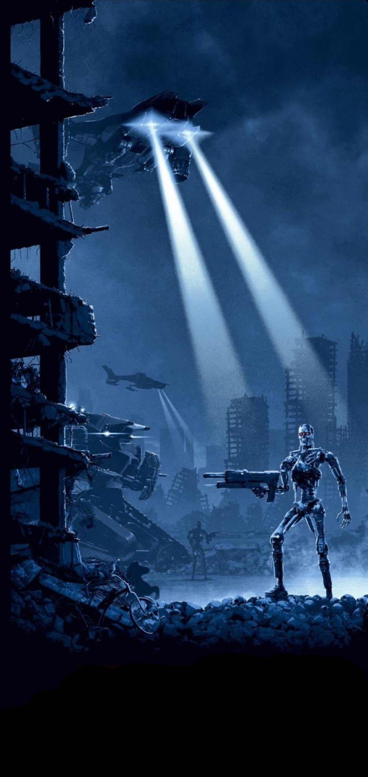 terminator poster background