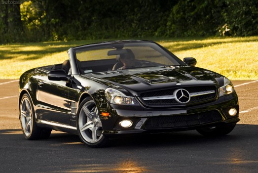 Les Fonds D’écran Mercedes Benz Cabriolet Coupé Noir Sur Terrain D ...