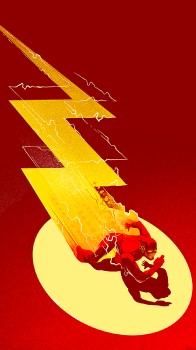 Wallpaper Flash Poster Design, Flash, Poster, The Flash Poster, dc ...