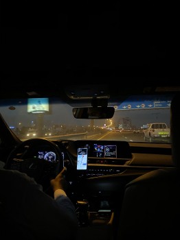 Wallpaper Rear-view Mirror, Windshield, Automotive Mirror, Road, Night ...