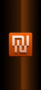 Wallpaper Xiaomi, Xiaomi Mi, Logo, Text, Orange, Background - Download ...