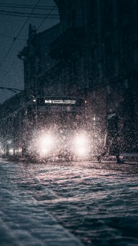 Wallpaper Water Splash on Body of Water During Night Time, Background ...