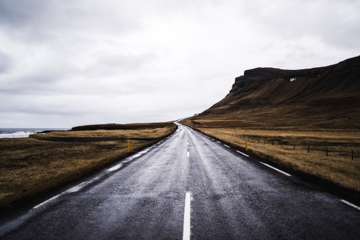 Wallpaper Road, Highland, Asphalt, Road Surface, Natural Landscape ...