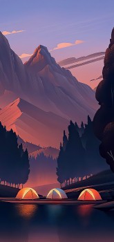 Wallpaper Low Poly, Art, Mountain, Drawing, Daytime, Background ...