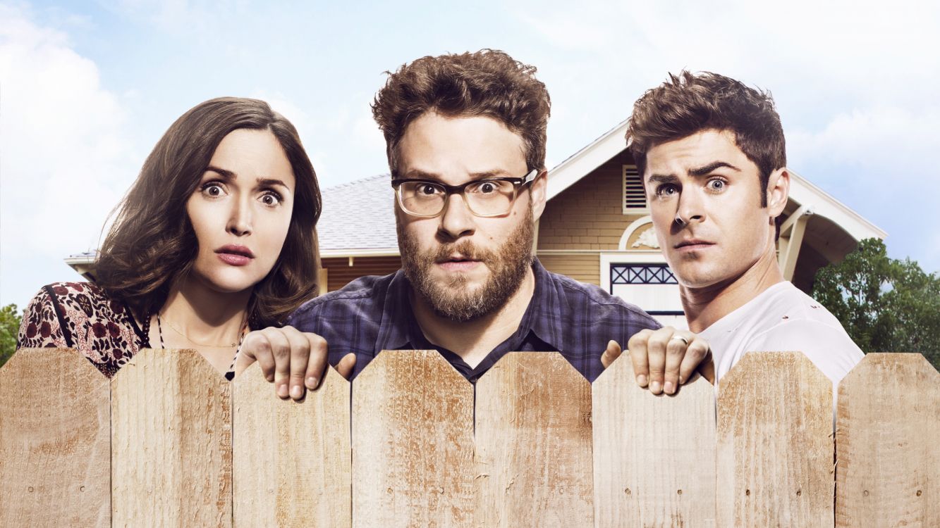 塞思·罗根（Seth Rogen）, 扎克*埃夫隆, 凯莉·拉德纳（Kelly Radner）, 喜剧, 头发 高清壁纸，电影 图片，桌面背景和图片