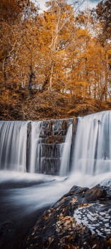 Wallpaper Waterfall, Current, Water, River, Light, Background ...