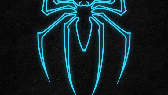 dark spiderman logo