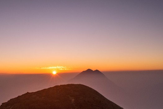 Wallpaper Sunset, Horizon, Sunrise, Morning, Mountain, Background ...